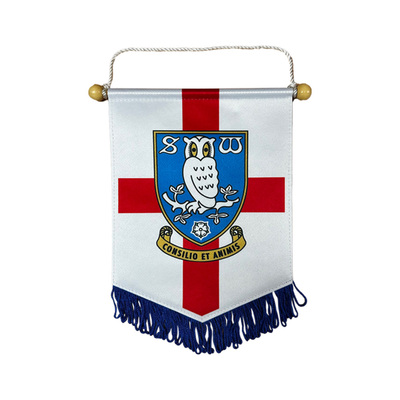 Large Reversible SWFC Pennant - Sheffield Wednesday Superstore