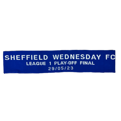 SWFC Play-Off Scarf - Sheffield Wednesday Superstore